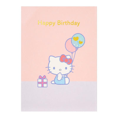 Sanrio Hello Kitty Birthday Greeting Message Card – Twinkle Glory