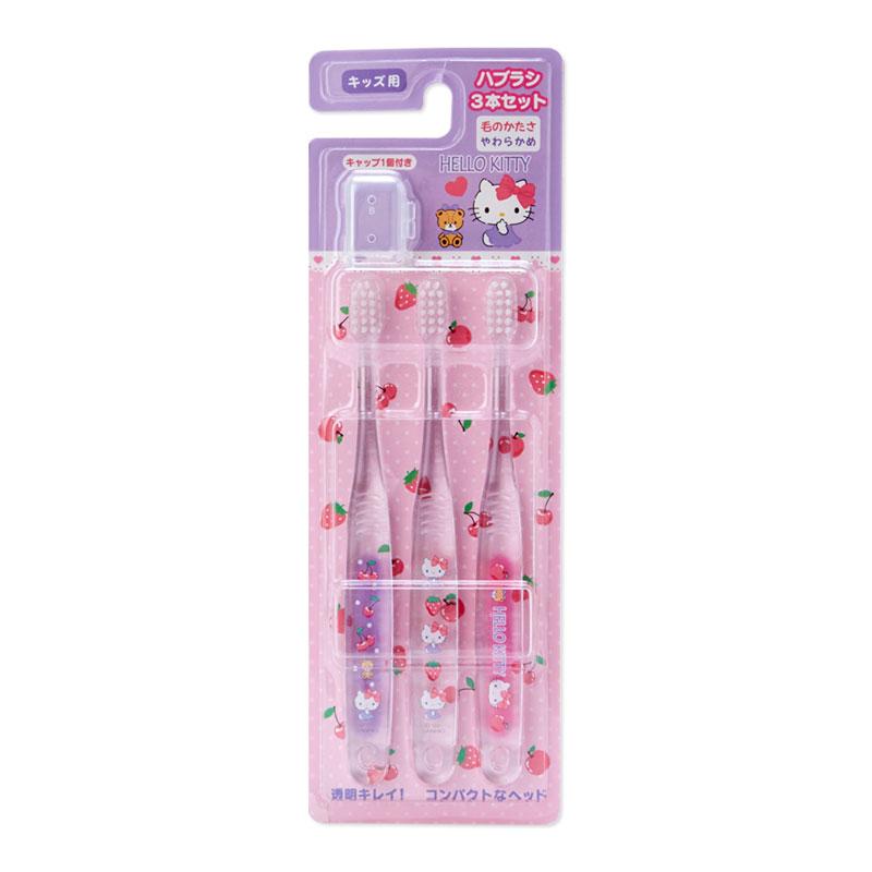 Sanrio Hello Kitty Toothbrush 3pcs Set – Twinkle Glory
