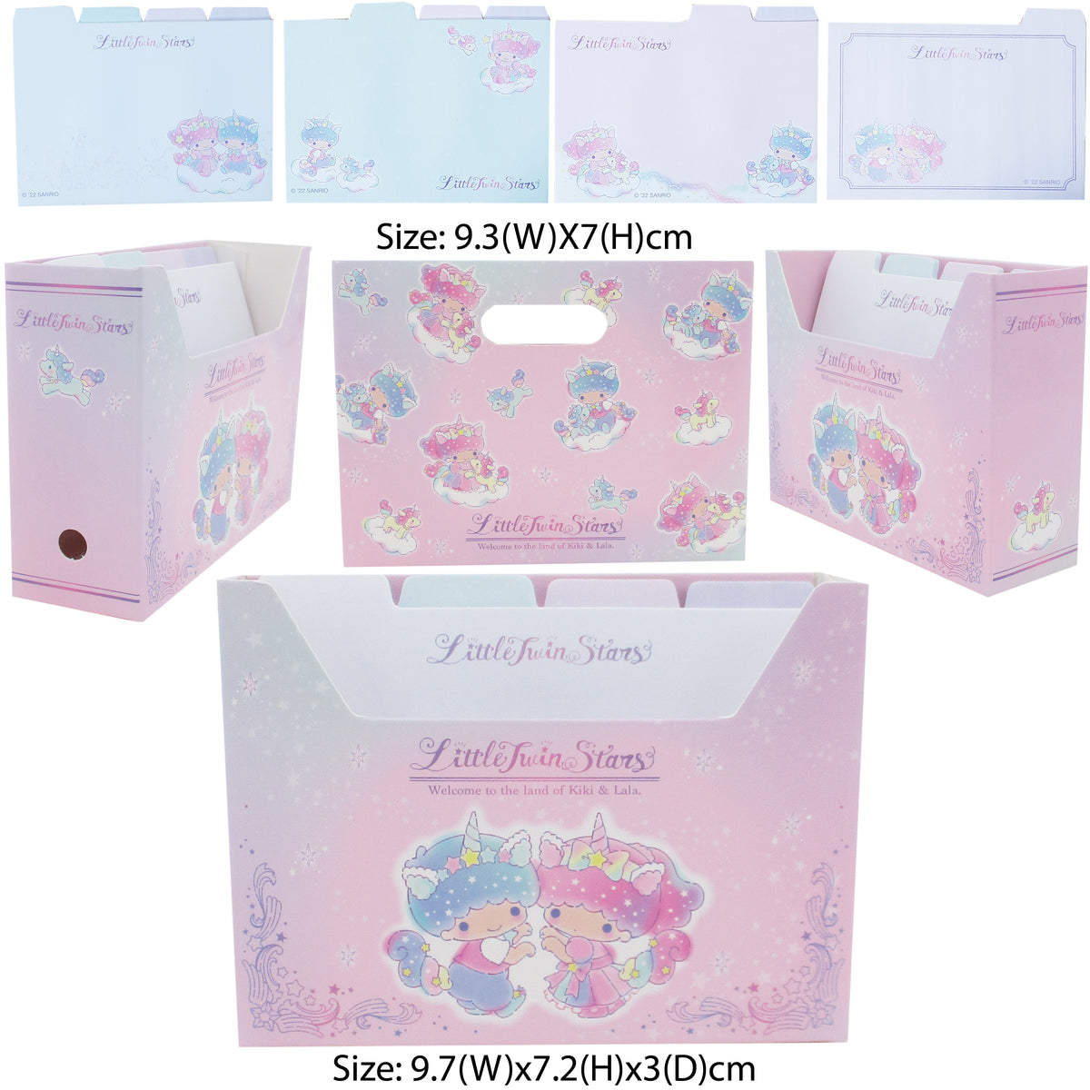 Sanrio Little Twin Stars Memo Notepad Set – Twinkle Glory