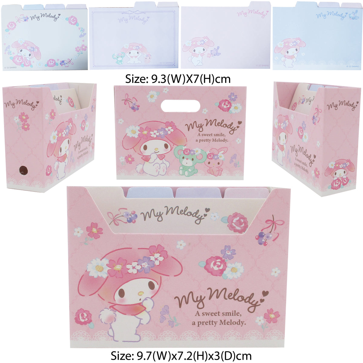 Sanrio My Melody Memo Notepad Set – Twinkle Glory