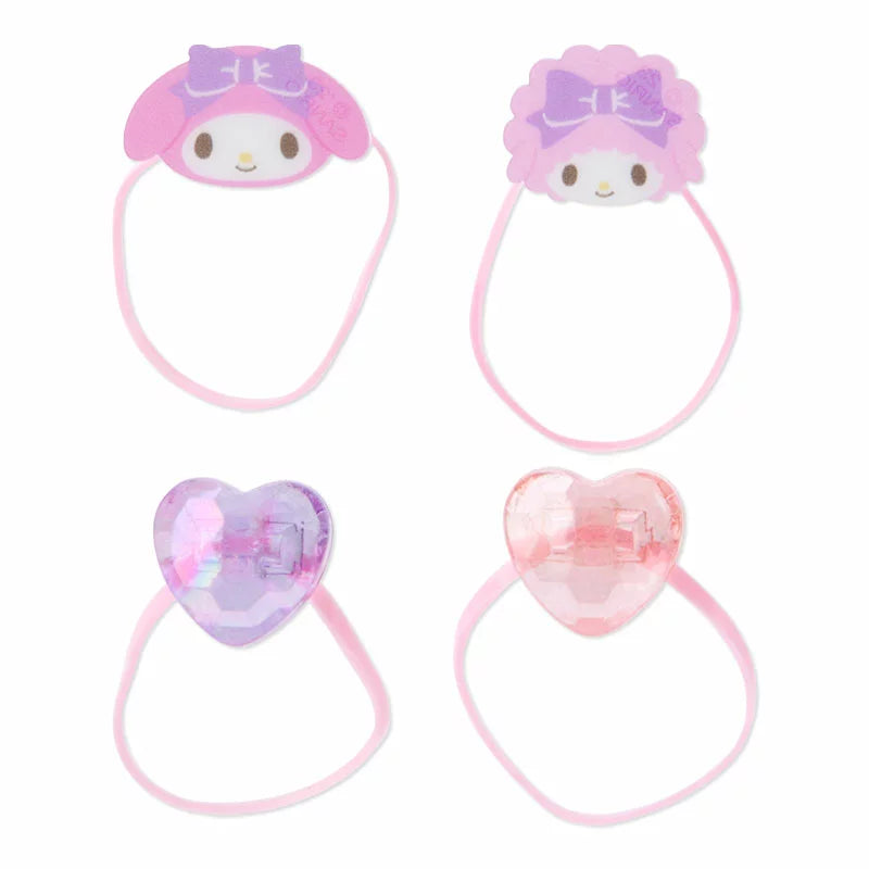Sanrio My Melody Mini Hair Rubber Set Of 4 – Twinkle Glory