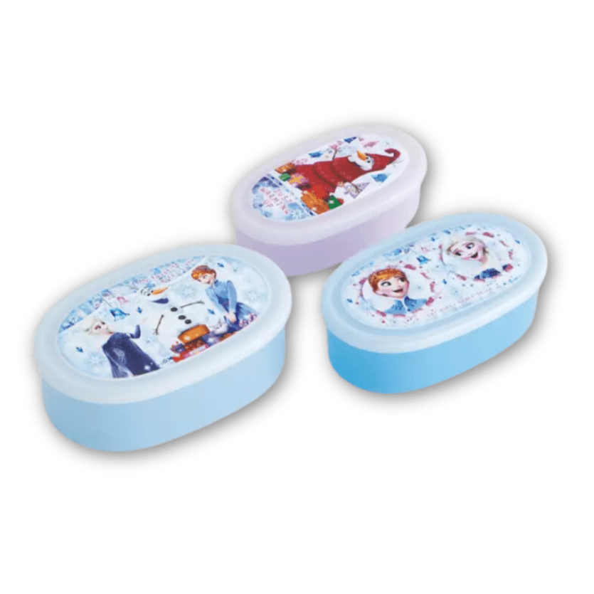 Skater Disney Princess Frozen Bento Lunch Box 3pcs – Twinkle Glory