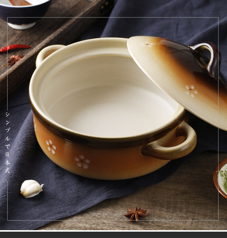 Japanese Style Sakura Clay Pot 3.5L – Twinkle Glory